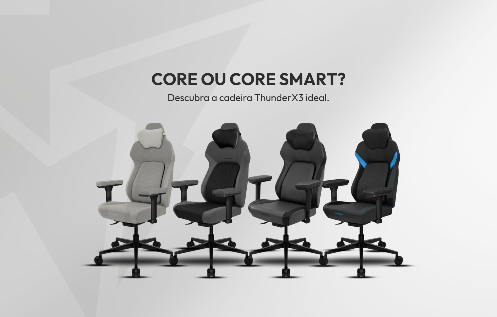 Core ou Core Smart? Descubra a cadeira ThunderX3 ideal para o seu setup ...